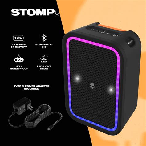 Skullcandy Stomp Party Speaker Xt Black