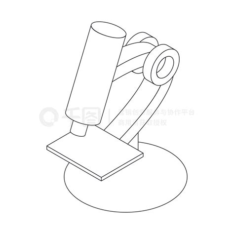白色免抠元素 一幅手持设备的图纸上面有一个手柄和一个手柄白色背景 模板免费下载 eps格式 2000像素 编号37498505 千图网