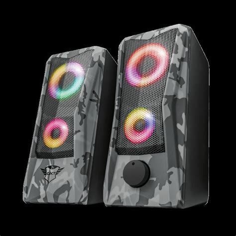 Boxe Stereo Trust Gxt 606 Javv Rgb Illuminated 2 0 Speaker Set Pret Avantajos Ideall Ro