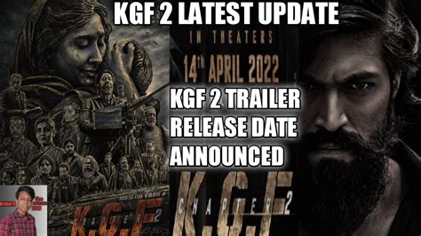 KGF Chapter 2 UPDATE KGF Chapter 2 Trailer Update Yash Sunjay Dutt
