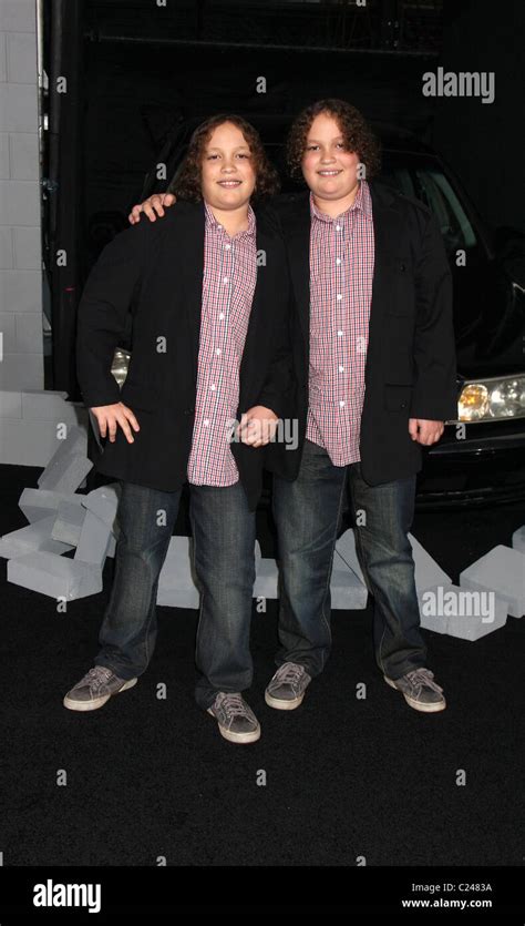 Alexandre Haussmann And Philippe Haussmann Los Angeles Premiere Of 2012 At The Regal Cinemas