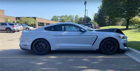 Ford Mustang Shelby Gt350 Prototype Is 73l Godzilla V8 Test Bed Video