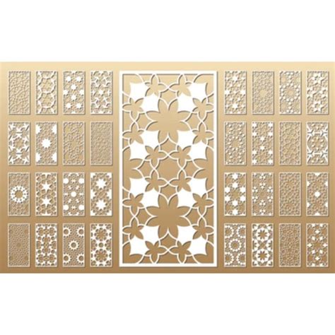 Jual Bundle Sekat Dinding Pintu Pagar Minimalis Desain File Laser Cutting Cnc Router Plasma Dxf