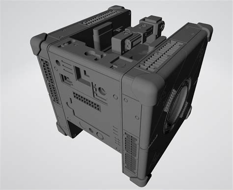 Nasa Astrobee 3d Model 55 Unknown Obj Gltf Stl Free3d