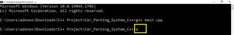 Car Parking Management System Project In C