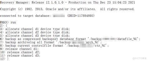 Oracle Rman备份恢复报错ora 01547andora 01194andora 0111051cto博客oracle Ora 01652
