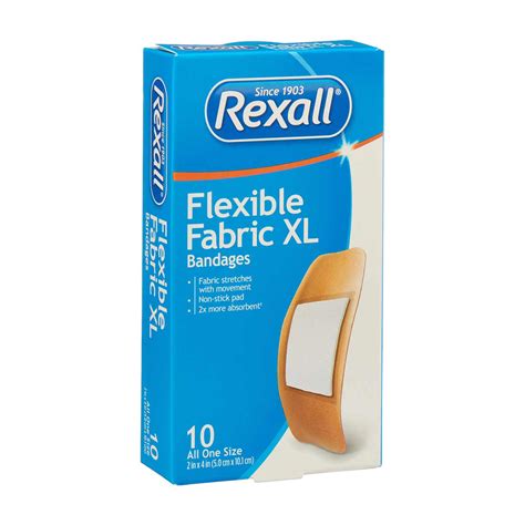 Rexall Fabric Bandage Axl 10 Count