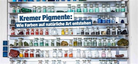 Kremer Pigmente: Im Allgäu entstehen Farben auf natürliche Art | BAUHAUS