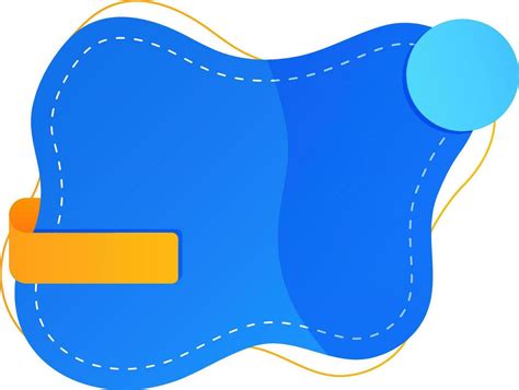 Blank Label Or Tag Sticky Element In Blue Color 24158695 Vector Art At Vecteezy