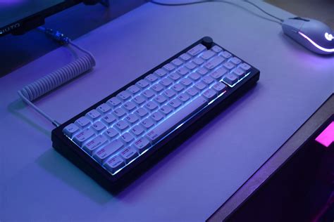 Custom Modded Mechanical Keyboard GMK Lubed Switches Thocky Hot Swap RGB Etsy