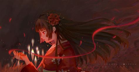 地狱少女 阎魔爱 榴莲炖雪糕。のイラスト Pixiv