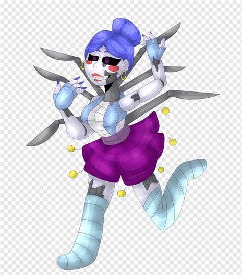 프레디의 다섯 밤 자매 위치 스크랩 팬 아트 드로잉 웹 스파이더 Png Pngwing