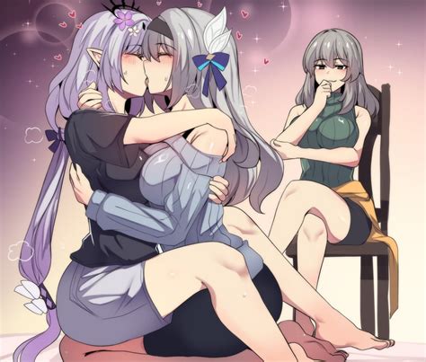 Trailblazer Firefly Stelle And Castorice Honkai And 1 More Drawn