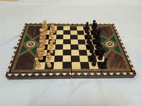 Set Di Scacchi Legno Catawiki