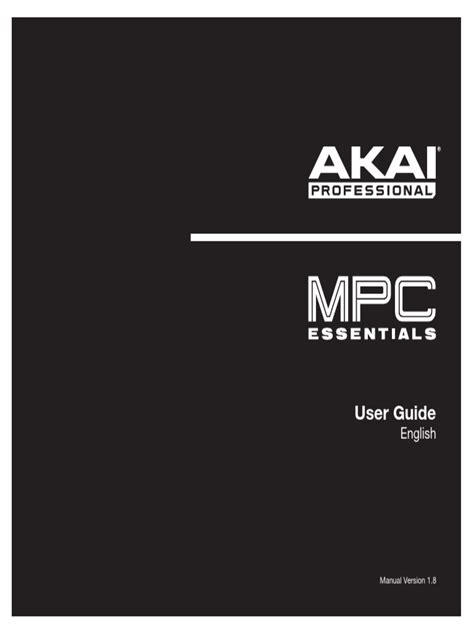 Mpc Essentials Manual Pdf Double Click Usb