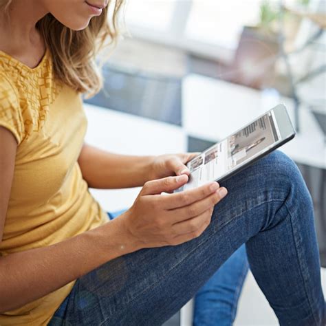 Premium Photo Midsection Of Woman Using Mobile Phone