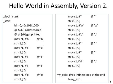 Ppt Arm 7 Assembly Example Programs Powerpoint Presentation Free Download Id 3171926