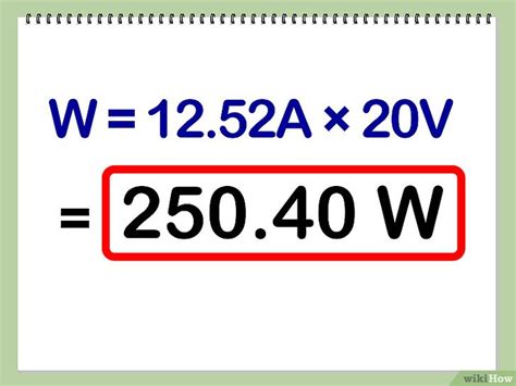 Wattage Berekenen WikiHow