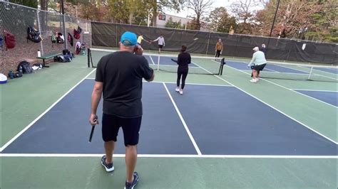 Jay And Glenn Vs Susan And Ruben 11 14 22 Wake Forest Pickleball Youtube