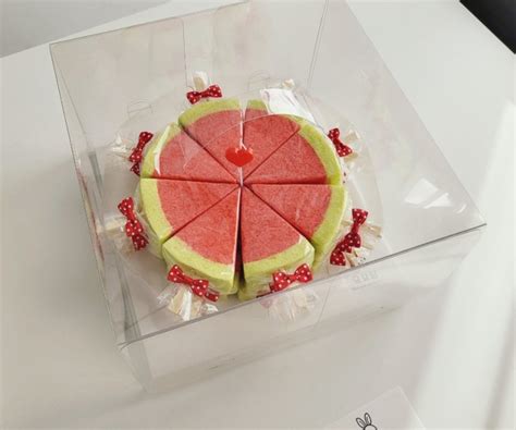 부산 생일 떡케이크 주문제작 묘묘당수박설기 케이크 네이버 블로그