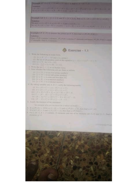 Maths Exercise 11 Pdf