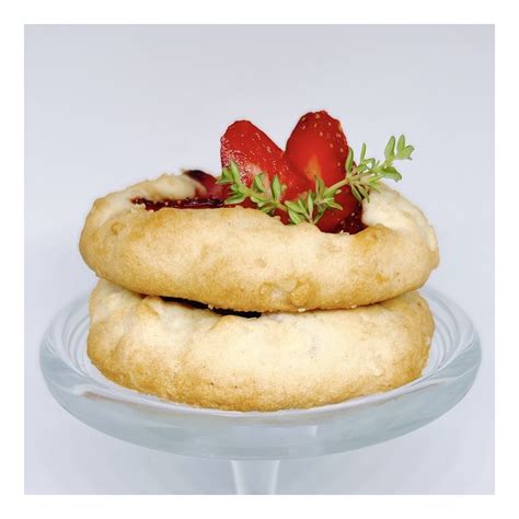 Mini Galette Alle Fragole
