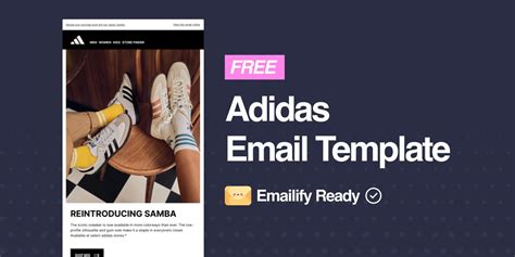 Adidas Emailify Template Figma