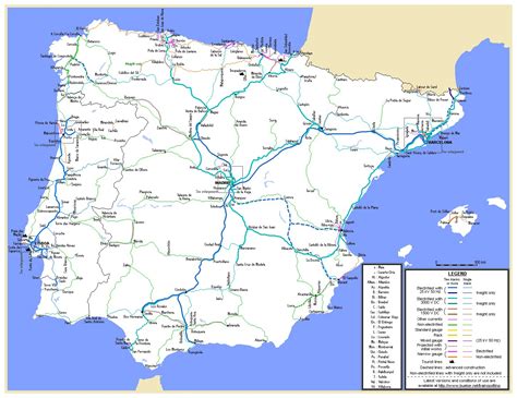 Printable Map Of Spain And Portugal Printable Word Searches