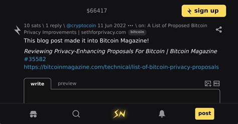 Reply On A List Of Proposed Bitcoin Privacy Improvements