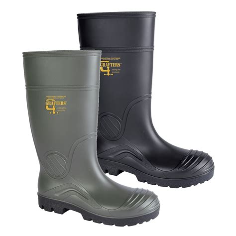 Steel Toe Cap Rubber Boots Clearance
