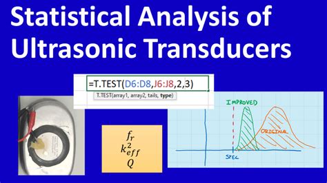 Statistical Analysis For Ultrasonic Transducers