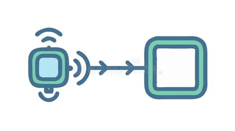Wireless Data Transfer Device Connectivity Vector Design Generative Ai Stock Vector