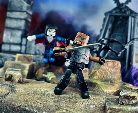 Blade Vs Morbius Ractionfigures