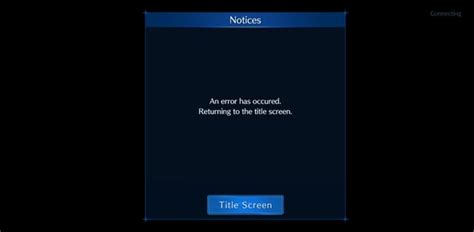 is there any way to fix this r ffviievercrisis