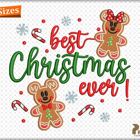 Gingerbread Embroidery Pattern Etsy