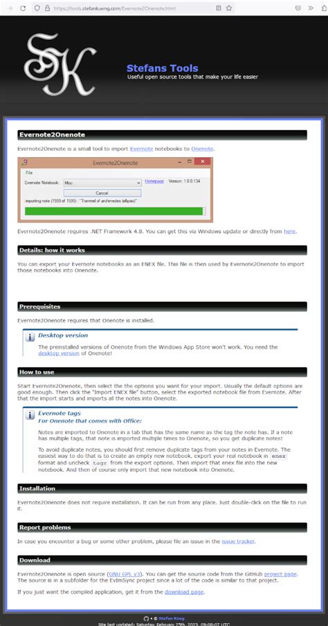 import appears successful but notes are empty · issue 3 · stefankueng