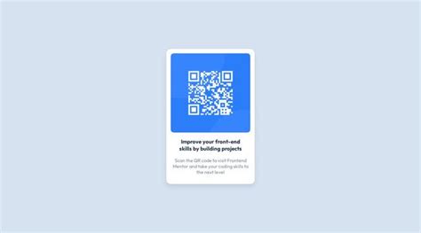 Frontend Mentor Qr Code Solution Using Html Css Flexbox Coding Challenge Solution
