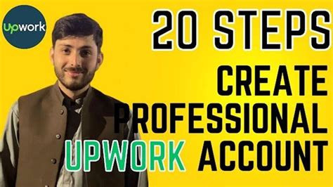20 Steps To Create New Professional Upwork Account