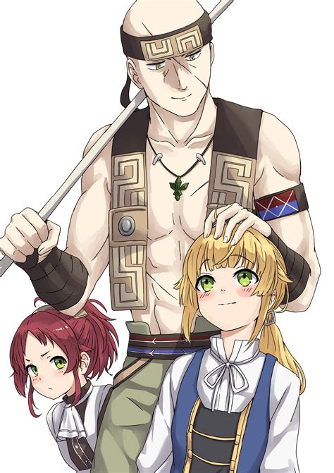 Ruijerd Superdia Aisha Greyrat Norn Greyrat Mushoku Tensei