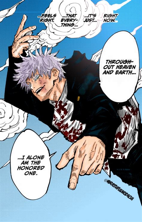 Gojo Satoru Jujutsu Kaisen Artofit