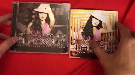 Unboxing Britney Spears Blackout 10th Anniversary Edition Youtube