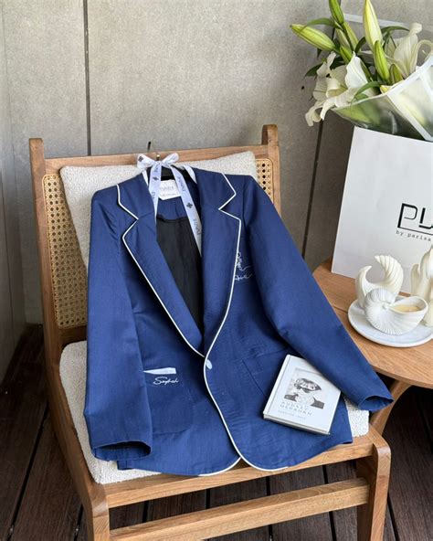 کت کلاسیک کتان لمه Punzhe پونژه خرید لباس با طراحی ایرانی Punzhe