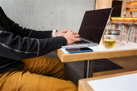 Male Web Developer Working On Editorial Photo PixelTote