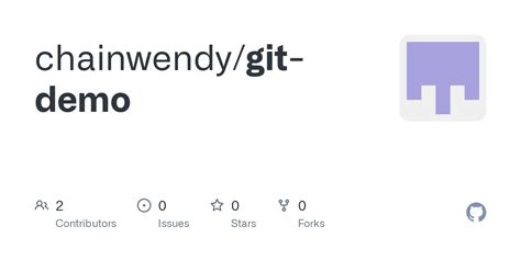 GitHub Chainwendy Git Demo