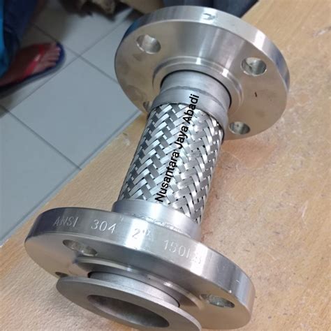 Jual Flexible Hose Stainless 304 Flange Ansi 150 2 Inchi Dn 50 39