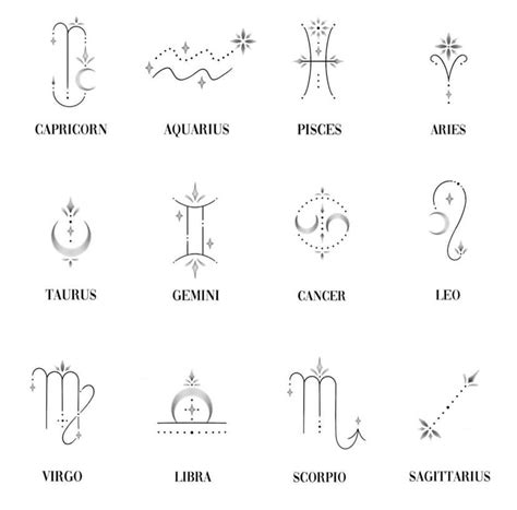 Ornamental Taurus Temporary Tattoo Zodiac Fake Tattoo Artofit