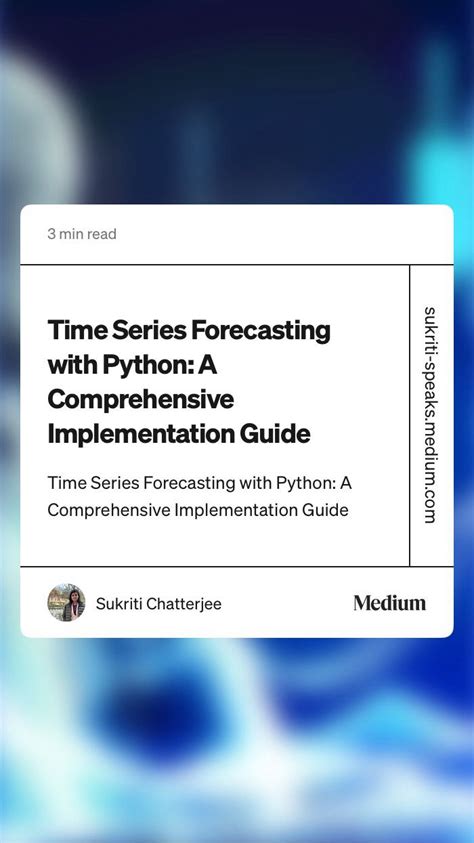 Sukriti Chatterjee On Linkedin Timeseriesforecasting Datascience