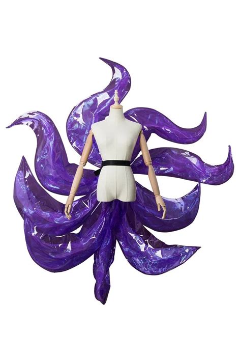League Of Legends The Nine Tailed Fox Ahri Tails Kda Skin Cosplay