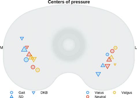 Schematic Superior View Of Medial And Lateral Cop Positions Relative To Download Scientific