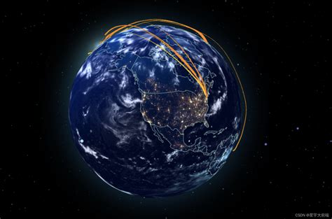 threejs地球星空世界轮廓绘制飞线坐标涟漪 旋转动画上篇 腾讯云开发者社区 腾讯云